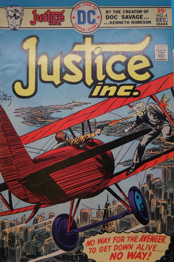 Comics DC Vintage 1975 Justice Inc. 4 | Etsy