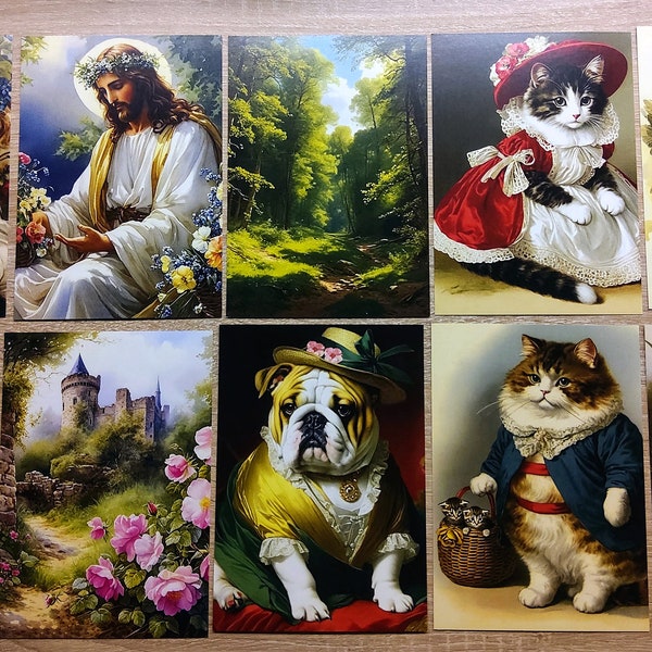 Victorian Postcards - Etsy
