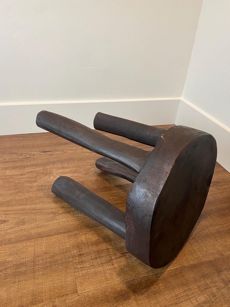 Large 10”W X 13”H Lobi Stool | Senufo Stool | African Stool | African ...
