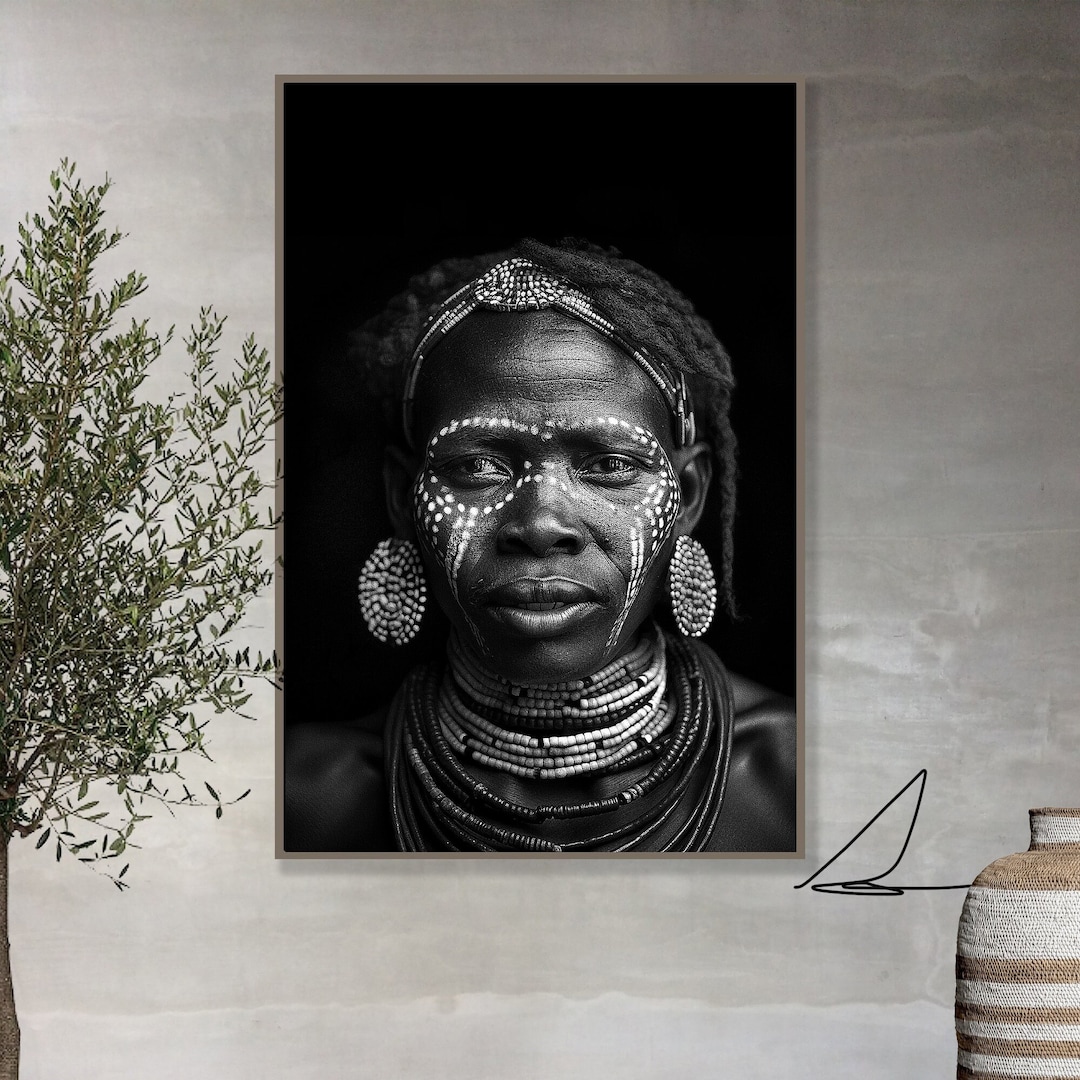 Digital Download Art African Portrait Photography African Wall Art ...