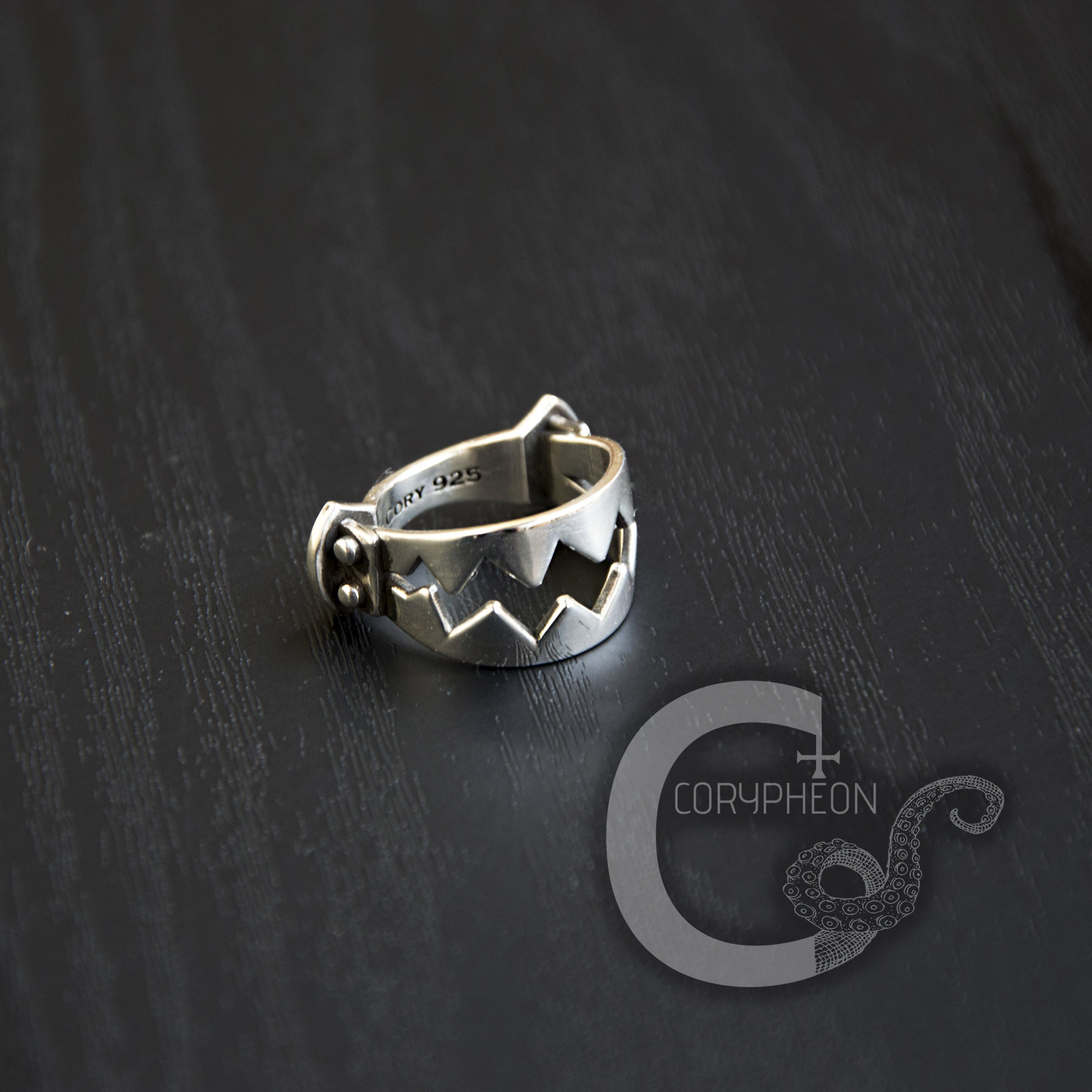 Bear Trap Ring 925 Silver | Etsy