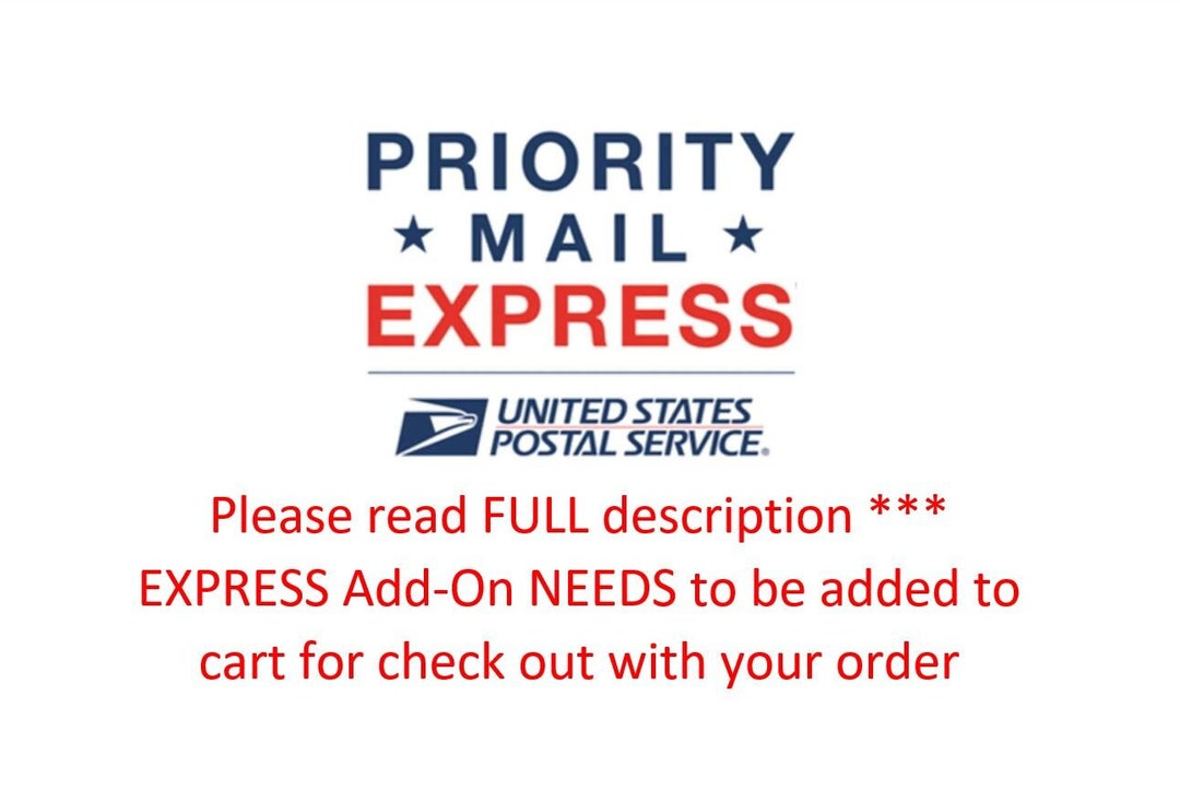 EXPRESS UPGRADE Priority Mail Express Upgrade ~ Please Read Full ...