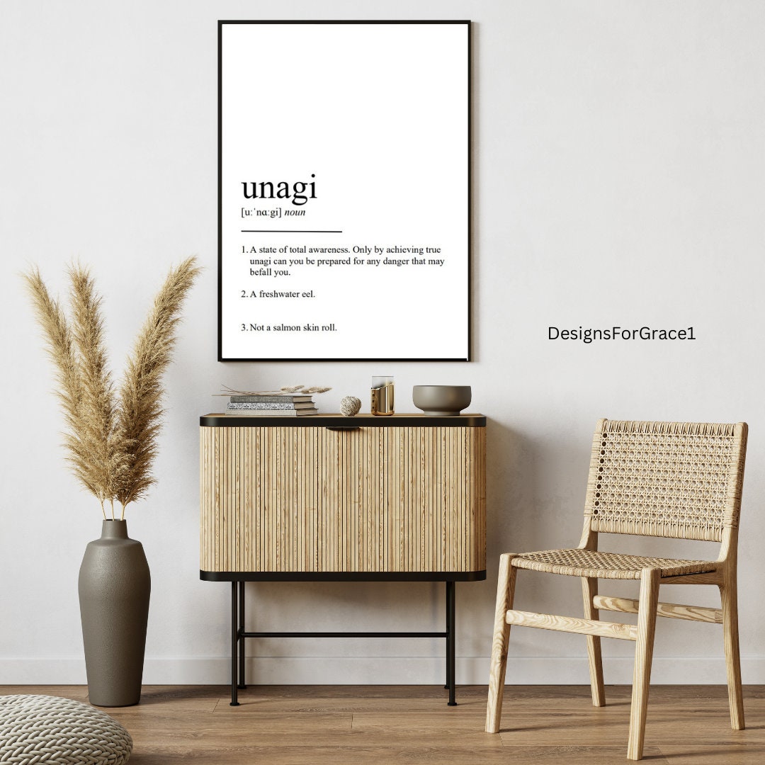 Unagi | Friends | Quote | A4 Dictionary Definition Printable ...
