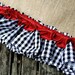 Alabama Crimson Tide Table Runner, Burlap Table Runner, Houndstooth ...
