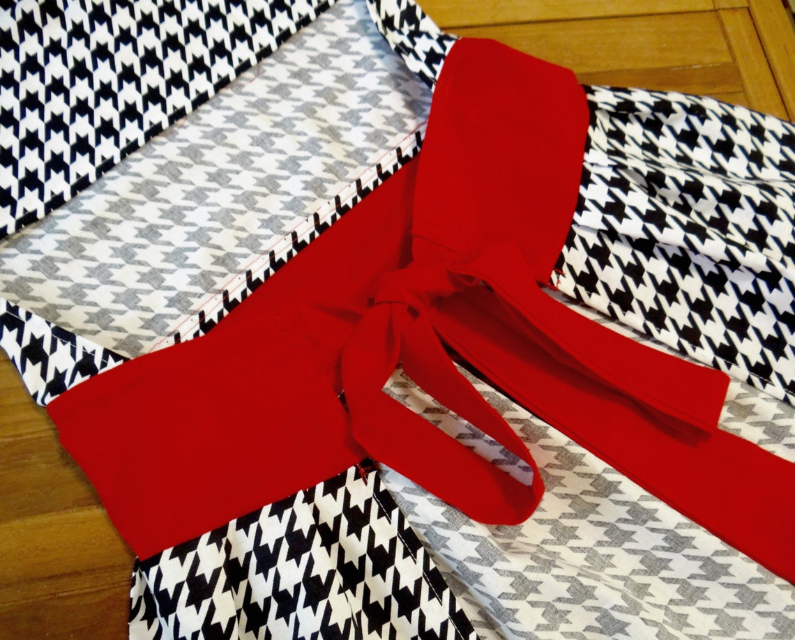 Alabama Crimson Tide Houndstooth Apron Crimson Tide | Etsy