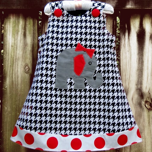 Alabama Crimson Tide A-line Dress by Ruby Pearl Boutique Style - Etsy