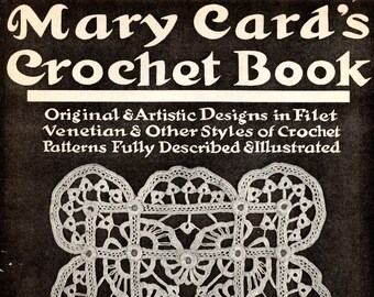 Mary Card Crochet | Etsy