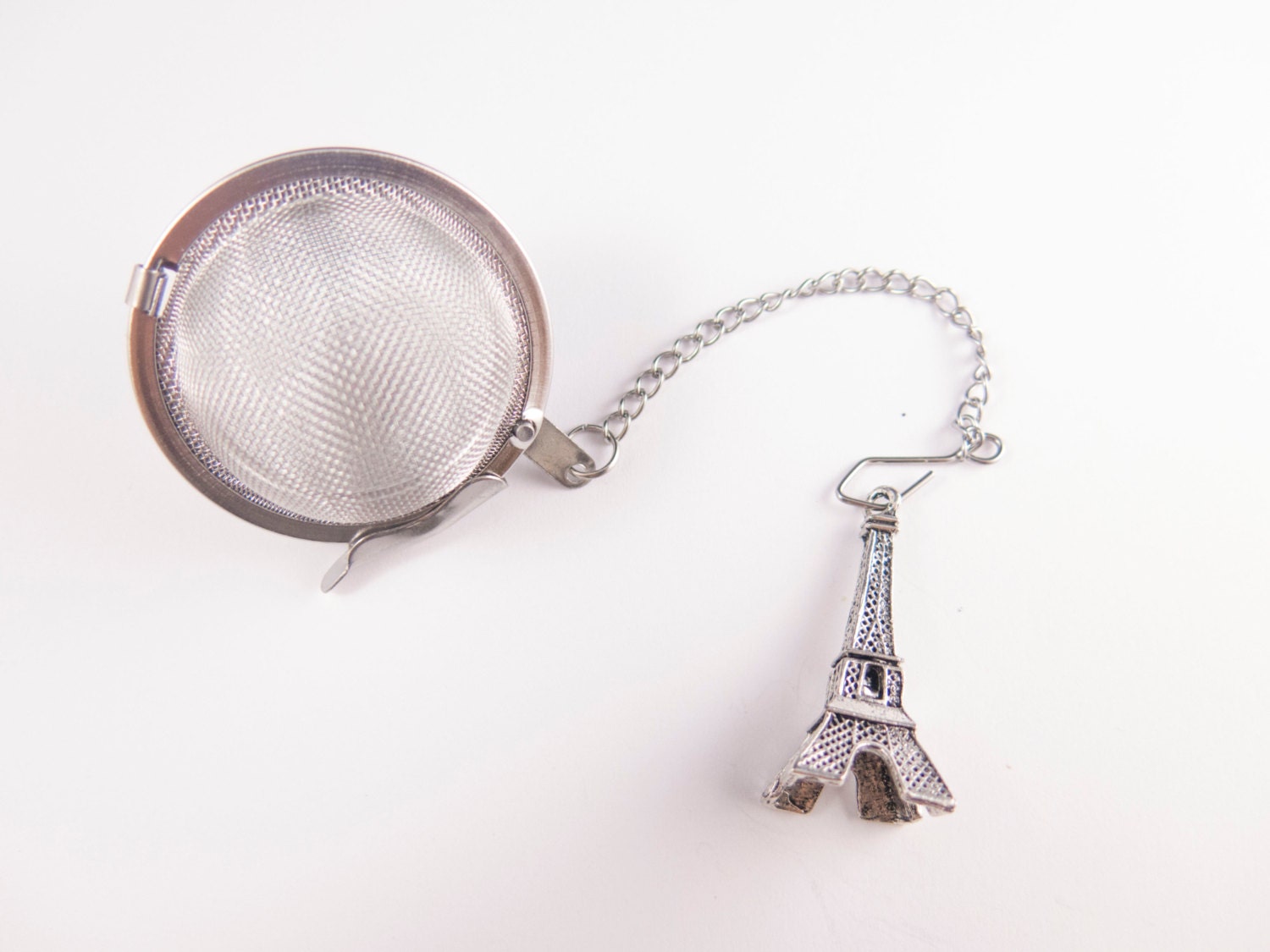 Silver Eiffel Tower Tea Infuser - Etsy