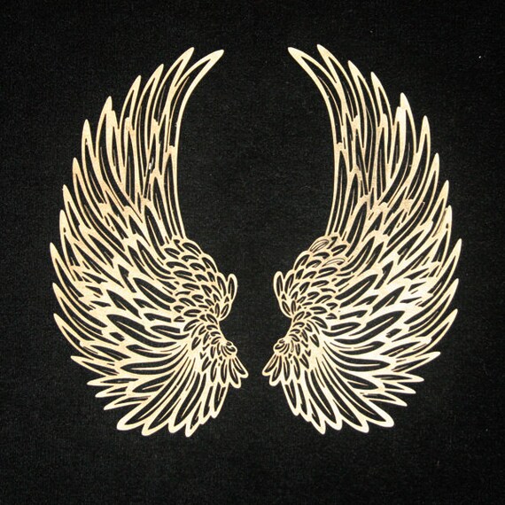Wings Laser Cut Chipboard | Etsy
