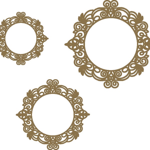 Chipboard Frame - Etsy