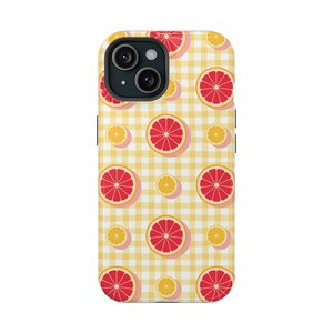 Purple Citrus Grapefruit and Oranges iPhone Case - Magsafe iPhone Case ...