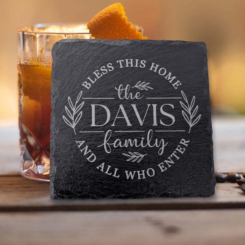 Slate Coasters - Etsy