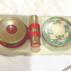Vintage 1940’s - 1950's Coty Sample Rouge, Lipstick and Powder, New Old ...