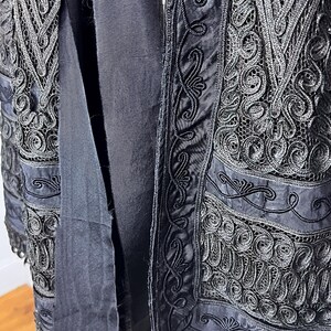 Victorian Edwardian Black Lace Soutache Silk Cape - Etsy