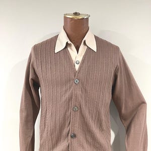1960's Men's Italian Stlye Knit Shirt by Di Firenze by Campus, Size M ...
