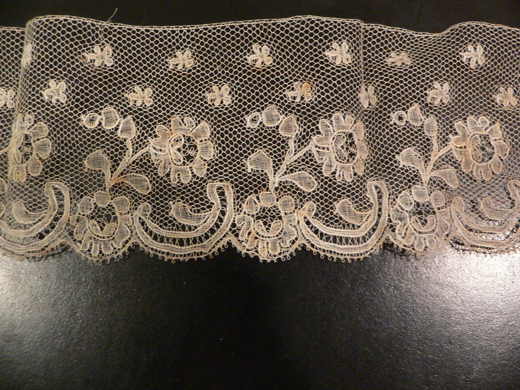 Antique Mechlin Lace Trim 3.84 Yards X 2.25 Inch Wide Lace | Etsy
