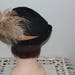 1930s 40s Slouch Fedora Hat Brown Felt With Tan Velvet and Feathers - Etsy