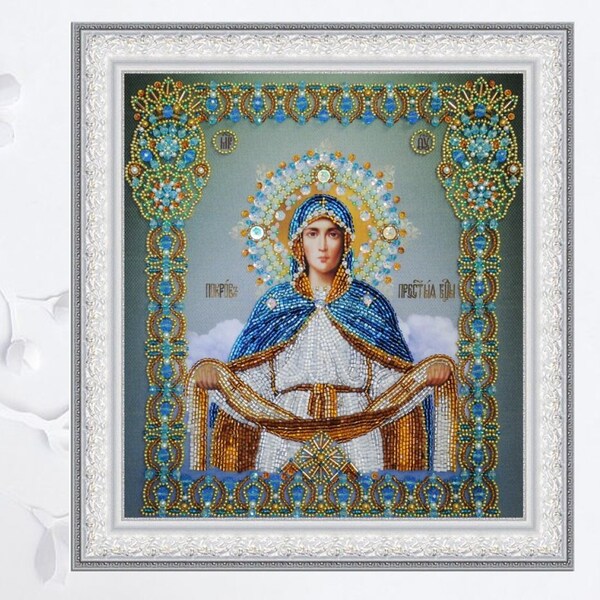 Mother Mary Embroidery Pattern - Etsy