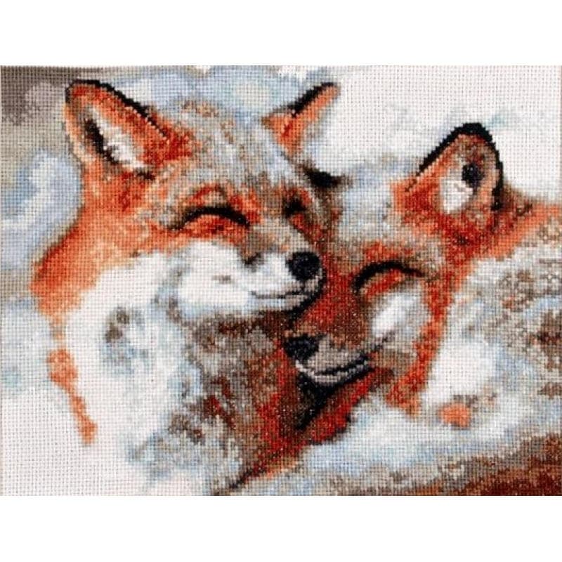 Fox Cross Stitch Kit - Etsy
