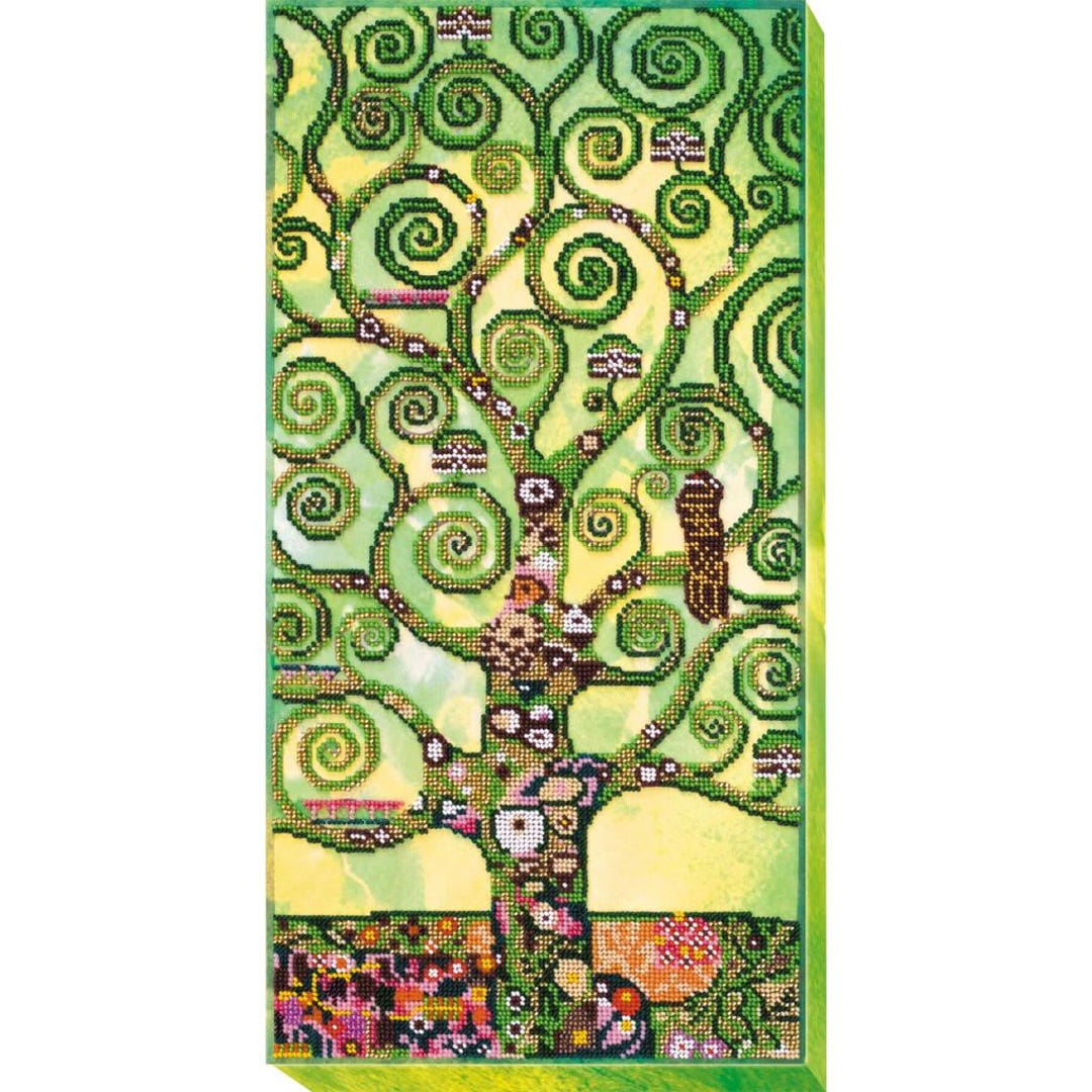 Bead Embroidery Kit Tree of Life Summer DIY Beadwork Kit Beading Kit ...