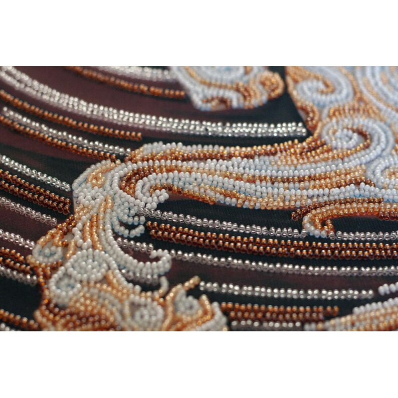 Bead Embroidery Kit Pegasus DIY Beadwork Kit Beading Kit Hand - Etsy