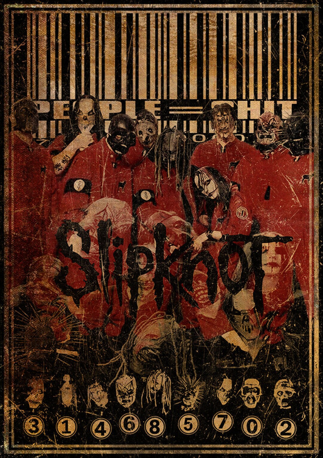 Slipknot Art Print - Etsy