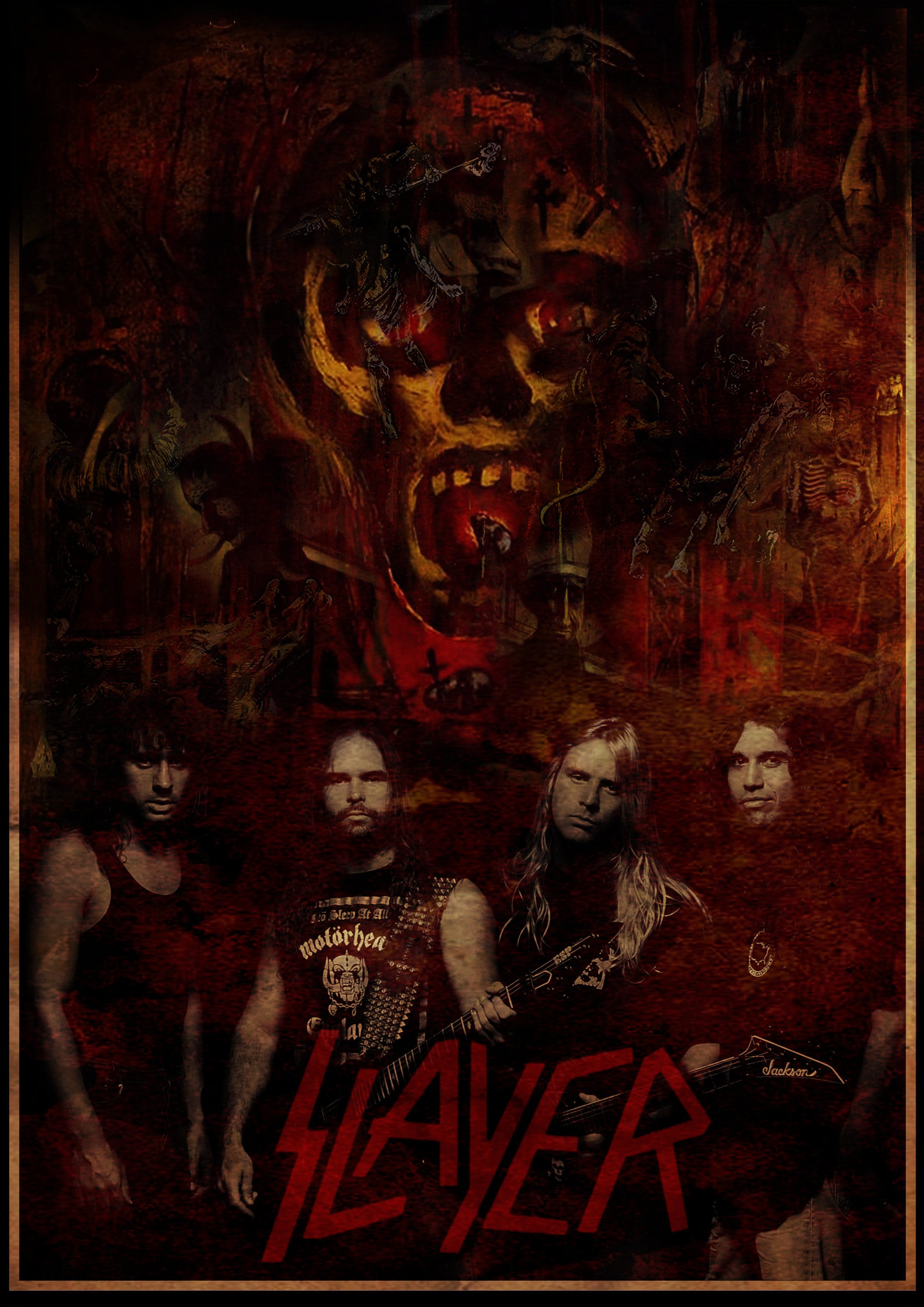 Slayer Art Print Poster | Etsy