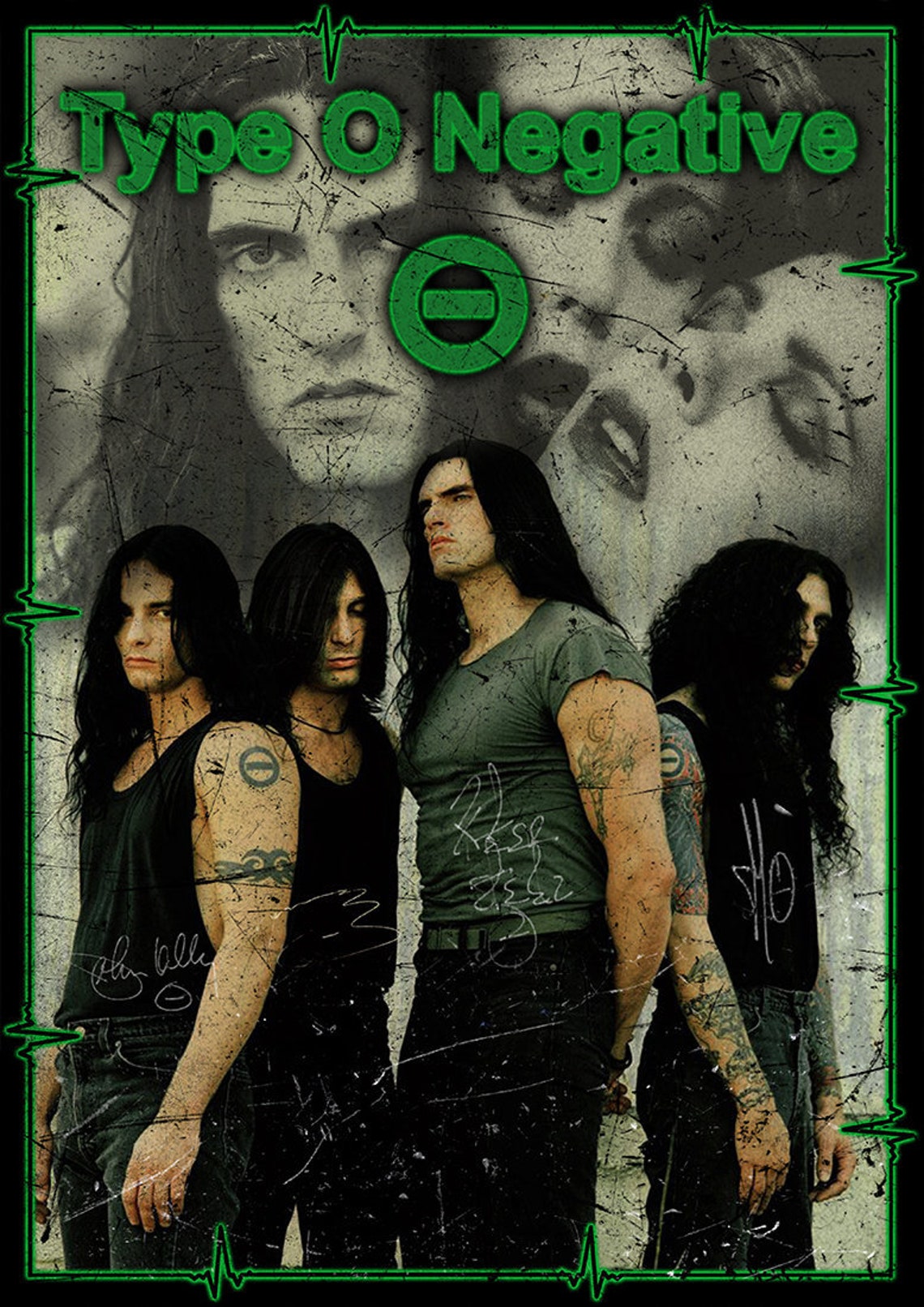 Type O Negative Art Print Poster | Etsy