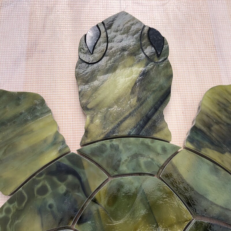 Sea Turtle Mosaic - Etsy