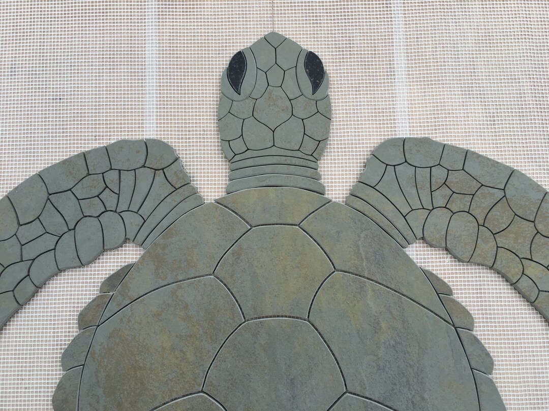 Hawaiian Sea Turtle Tile Mosaic - Etsy