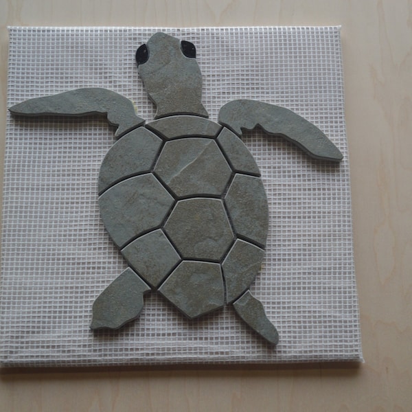 Turtle Mosaic Tile - Etsy