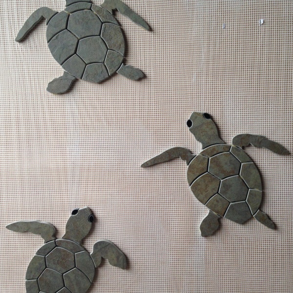 Turtle Shower Tile - Etsy