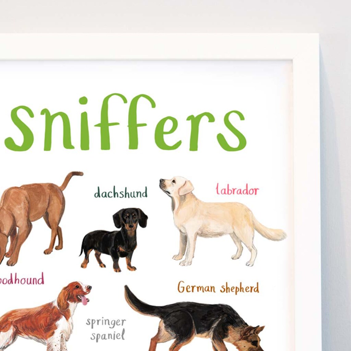 Sniffers Art Print - A4 - Etsy