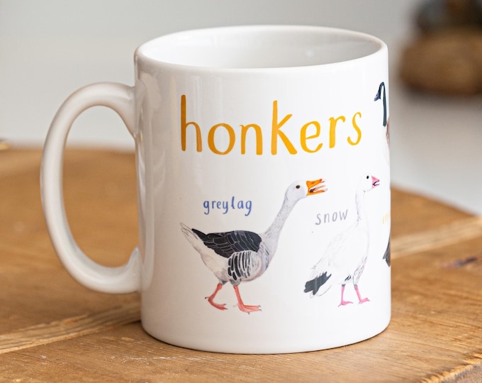 Honkers Ceramic Bird Mug - Etsy