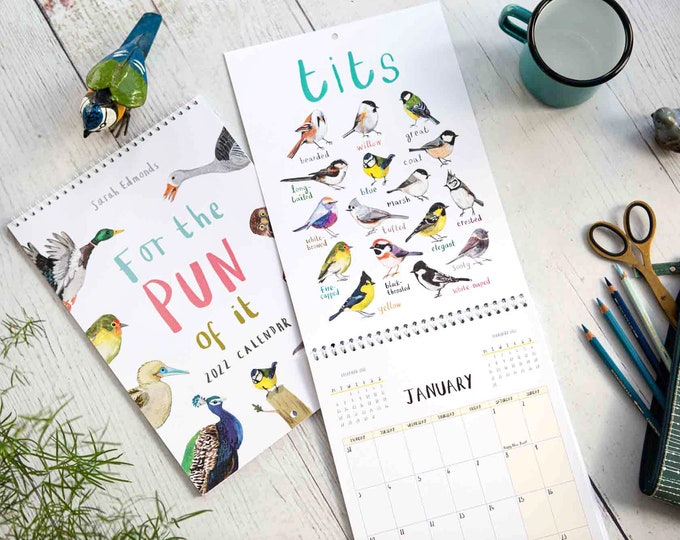 2022 'for the Pun of It' Cheeky Wall Calendar - Etsy UK