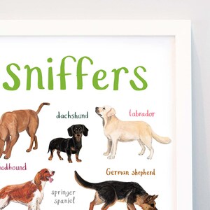 Sniffers Art Print A4 - Etsy