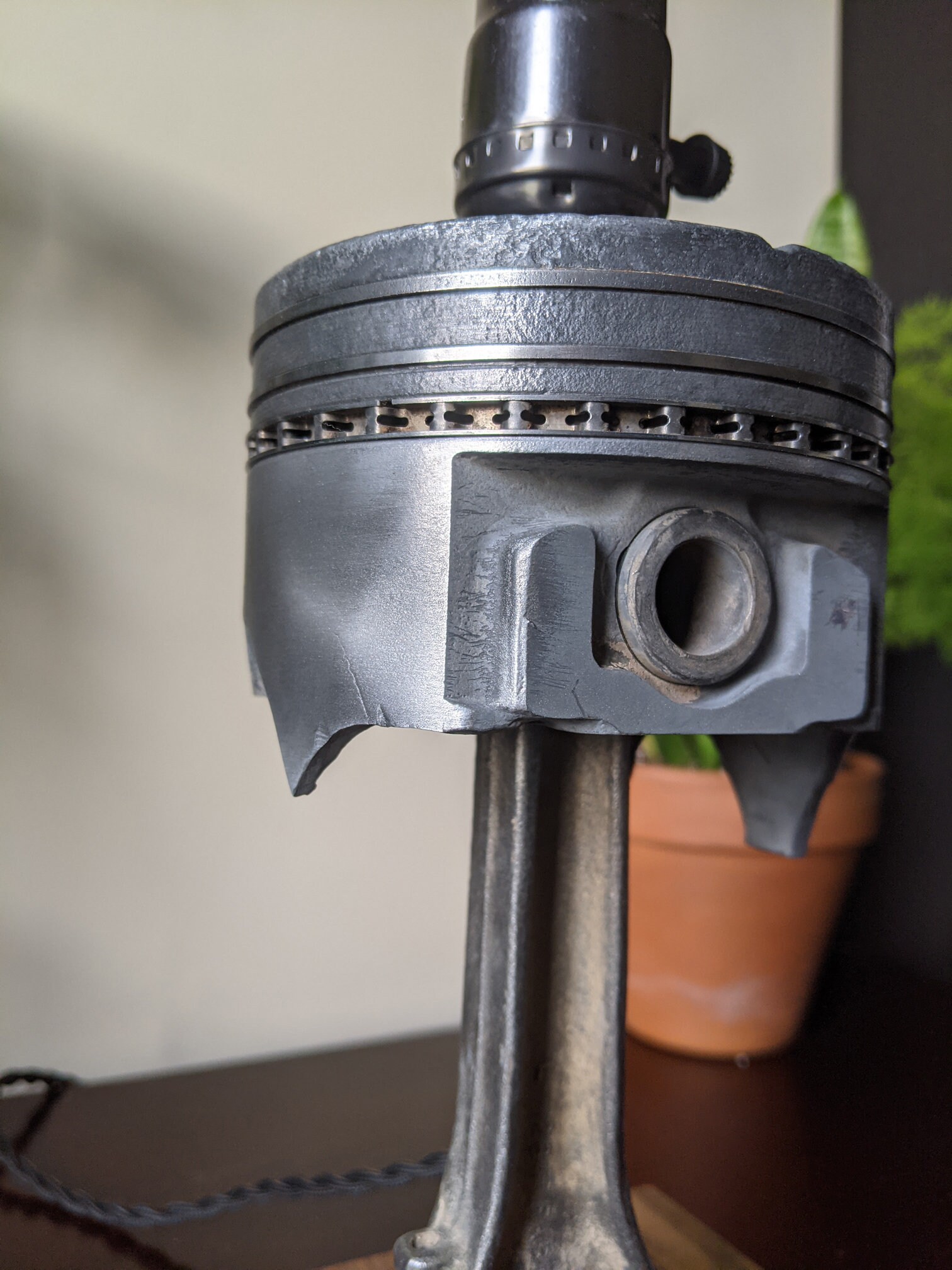 V8 Piston Lamp No.1 - Etsy