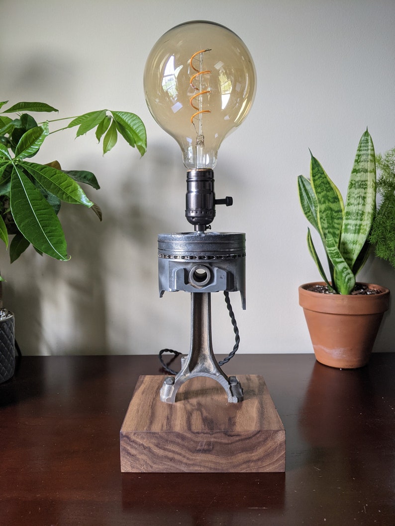 V8 Piston Lamp No.1 - Etsy