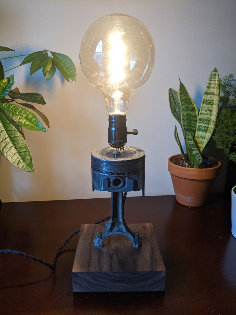 V8 Piston Lamp No.1 - Etsy