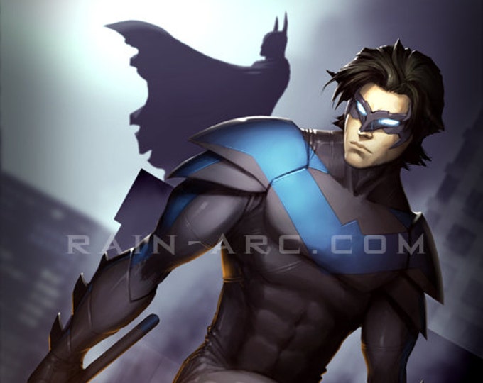 Nightwing Art Print - Etsy