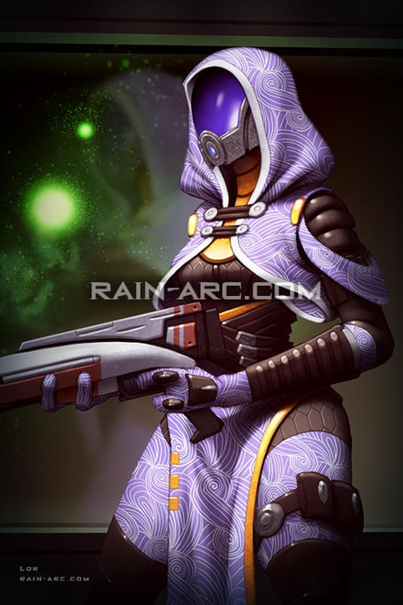 Mass Effect Tali Art