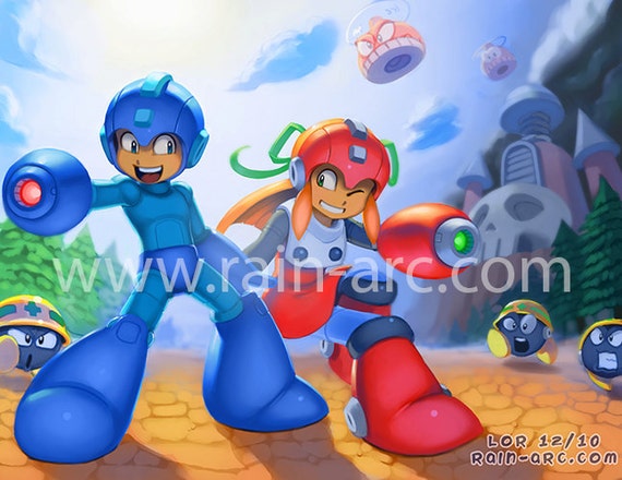 Megaman And Roll Get Married