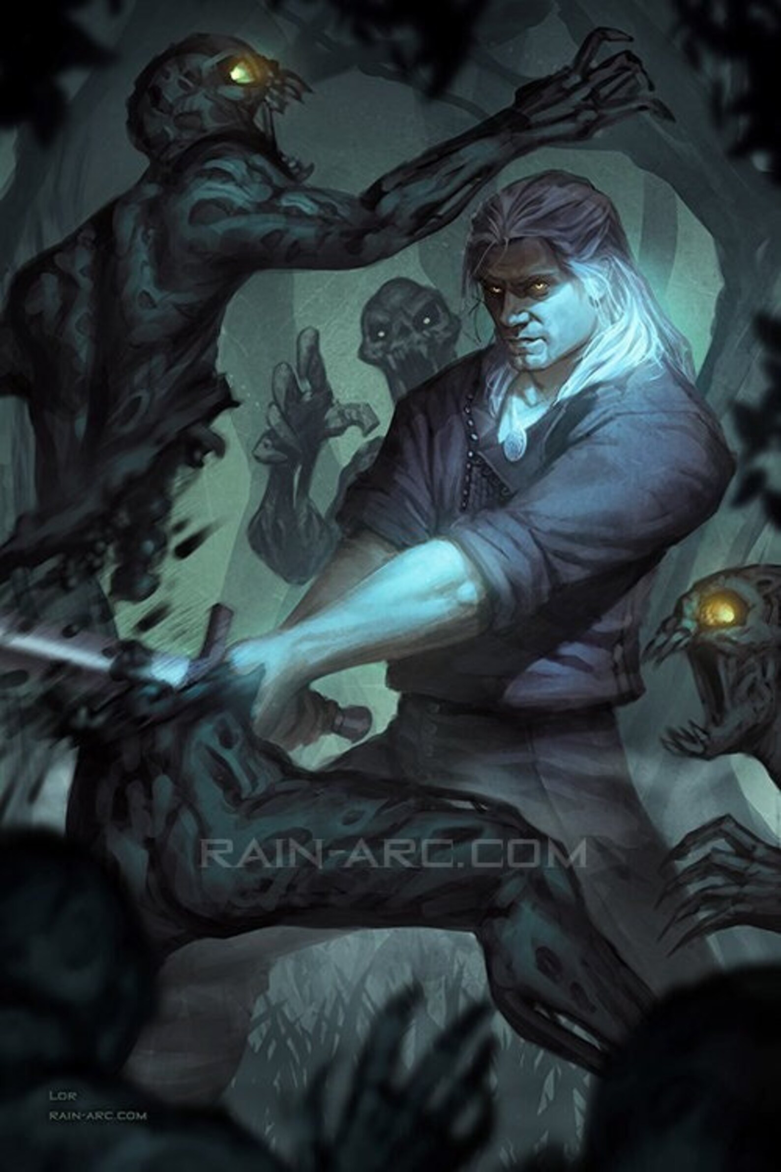 Witcher Art Print - Etsy