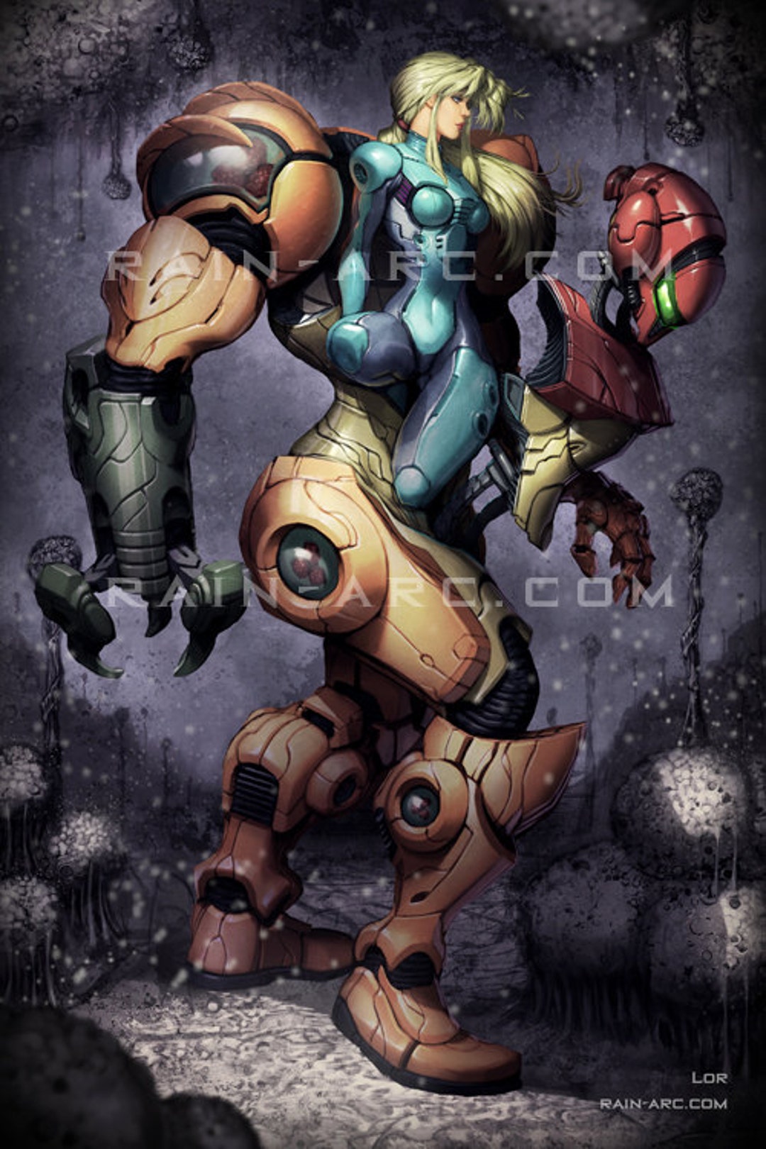 Samus From Metroid Art Print - Etsy