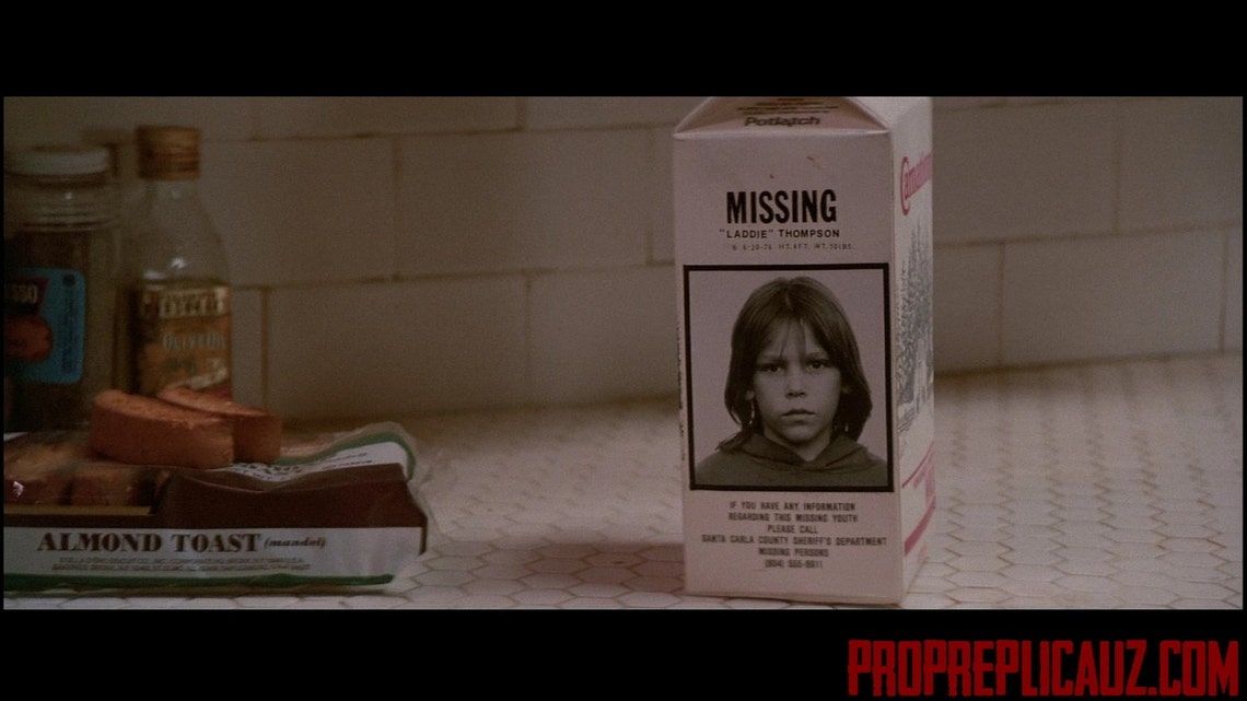 Lost Boys Replica laddie Thompson Milk Carton - Etsy