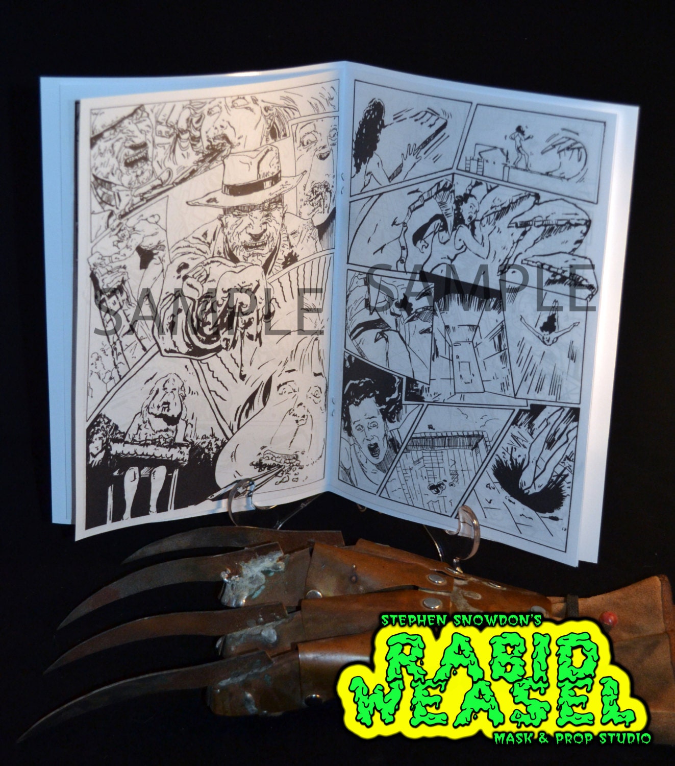 Nightmares From Hell Comic Replica Prop Elm Street 5 Freddy - Etsy