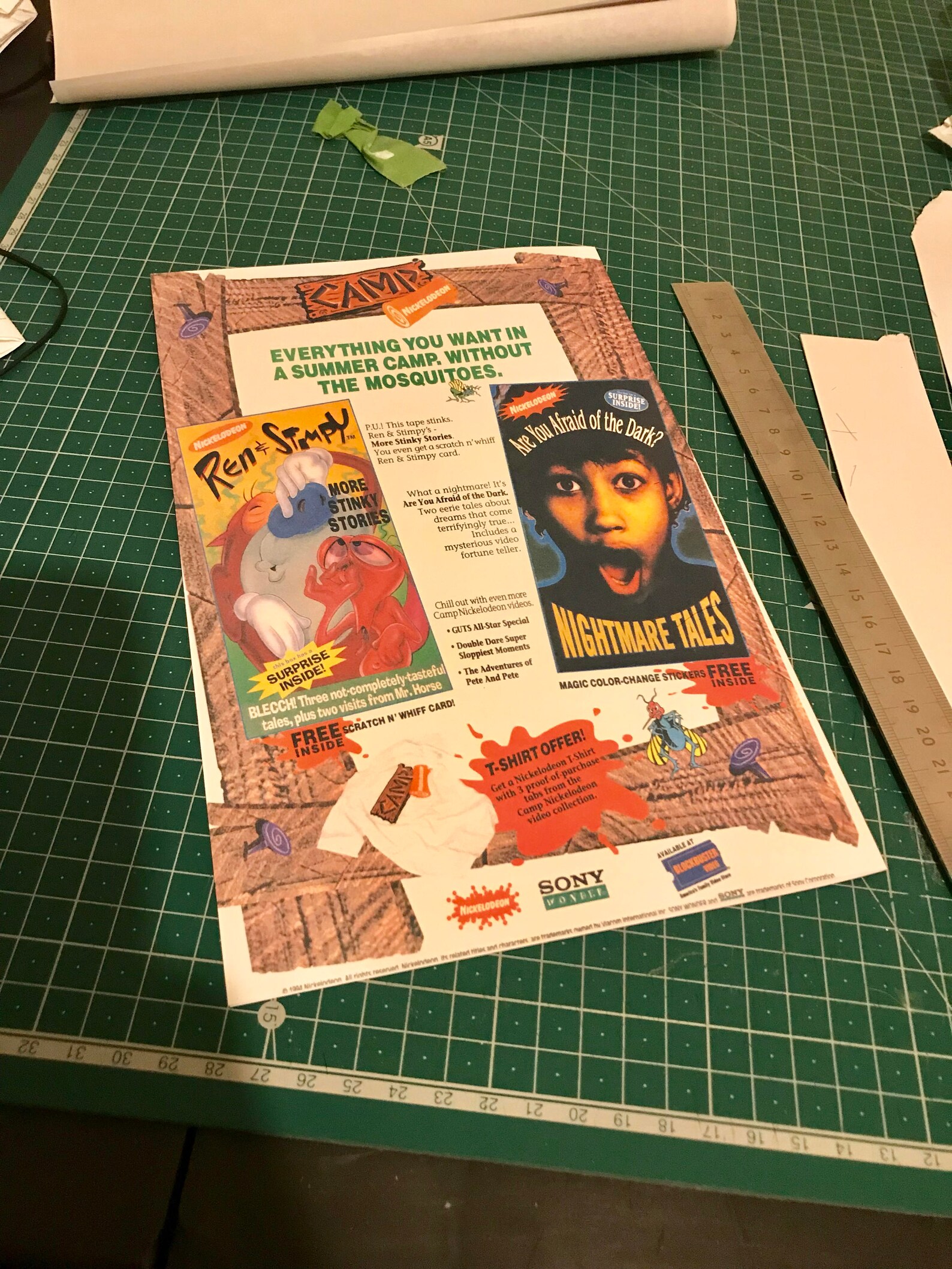 Ghastly Grinner Comic Book Replica Cover Are You Afraid of the - Etsy UK