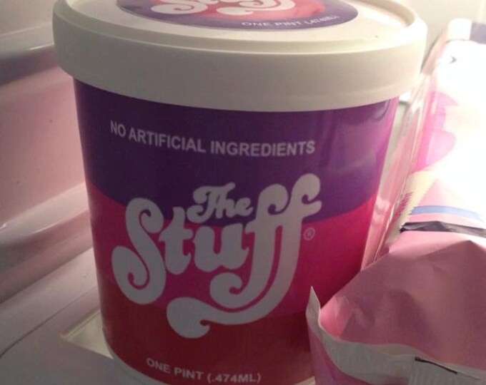 The Stuff Movie Replica Prop Tub RARE - Etsy