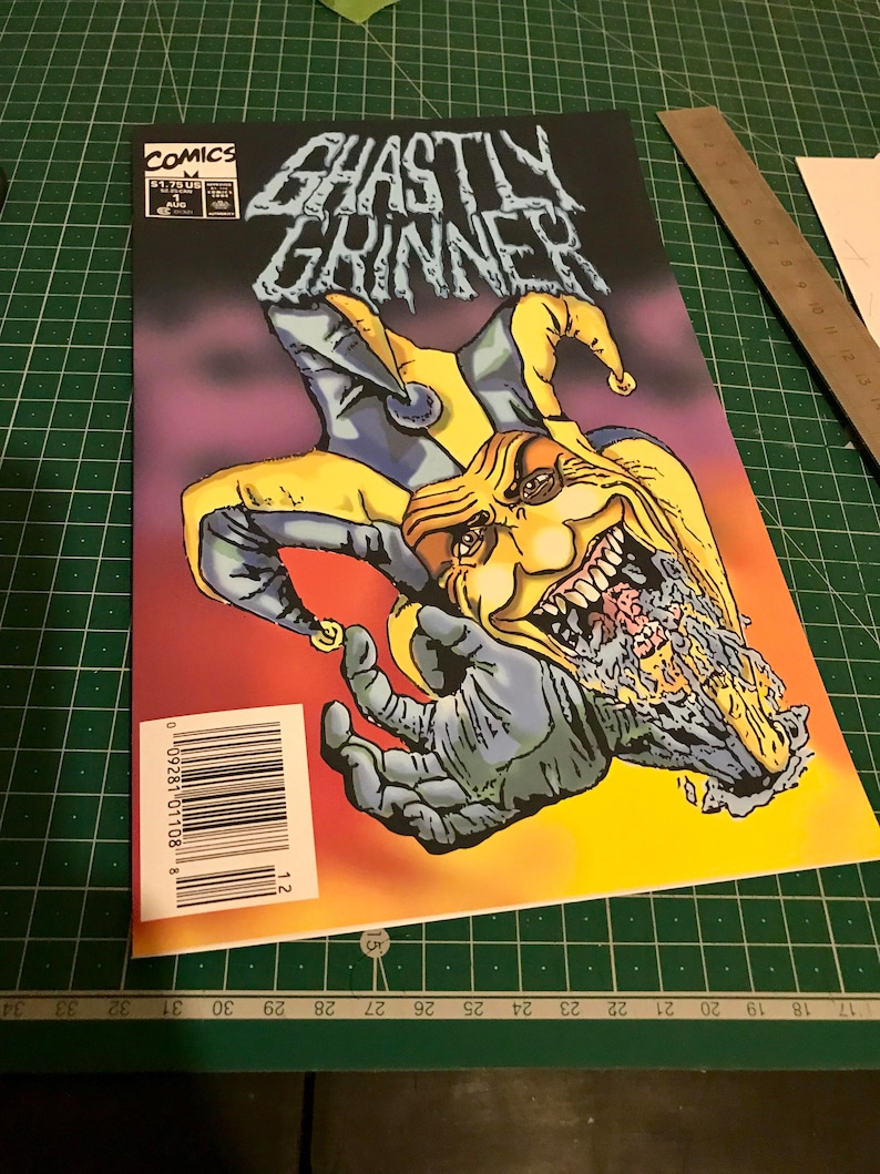 Ghastly Grinner Comic Book Replica Cover Are You Afraid of the Dark - Etsy