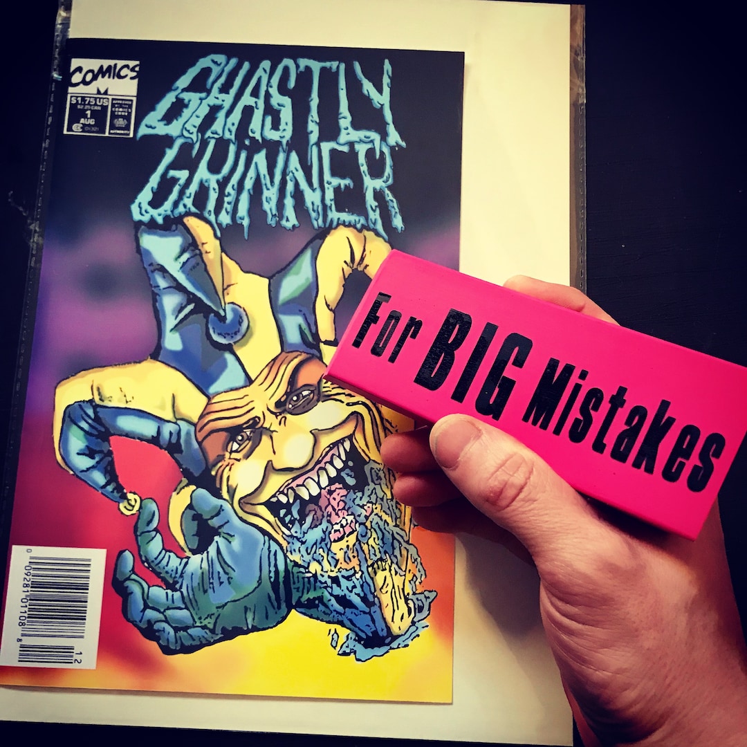 Ghastly Grinner Comic Book Replica Cover Are You Afraid of the Dark - Etsy